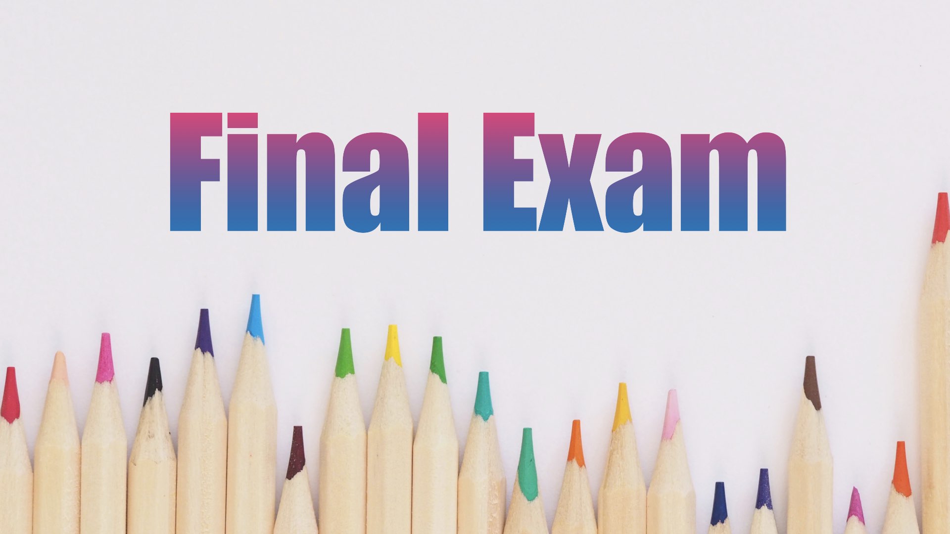 Final Exam: Statistics - Captain Psychology Final Exam: Statistics - Captain Psychology